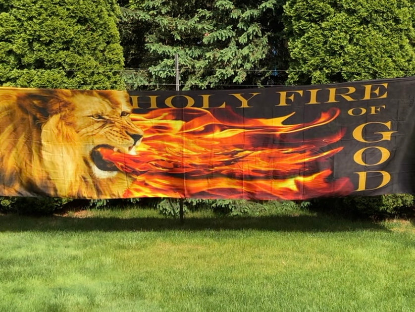 Holy Fire of God Billow | High Praise Banners