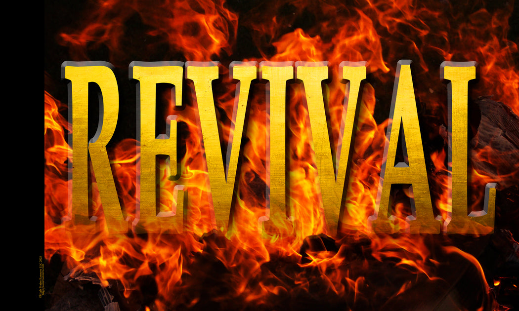 Revival Fire Worship Flag Coming Soon!! | High Praise Banners