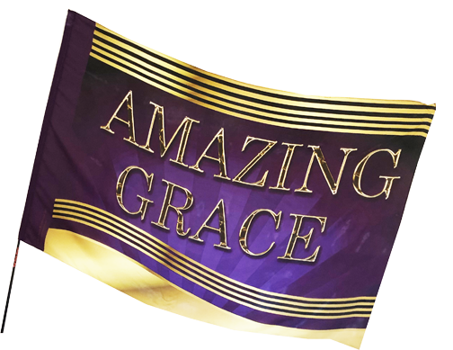 Amazing Grace Worship Flag | High Praise Banners