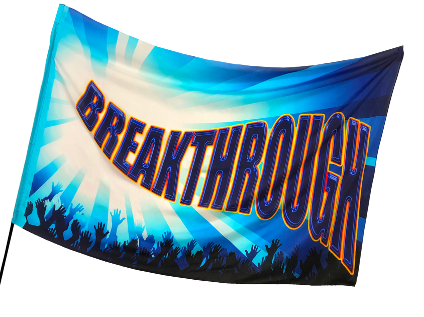 Breakthrough Worship Flag | High Praise Banners