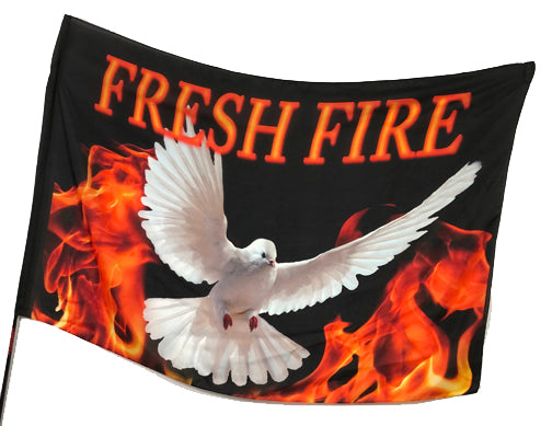 Fresh Fire Worship Flag | High Praise Banners
