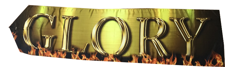 Glory Wide Ribbon Streamer | High Praise Banners