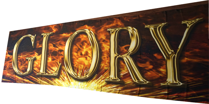 Glory Fire Billow | High Praise Banners