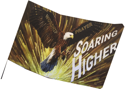 Soaring Higher Worship Flag | High Praise Banners
