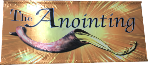 The Anointing Horizontal Wall Banner | High Praise Banners